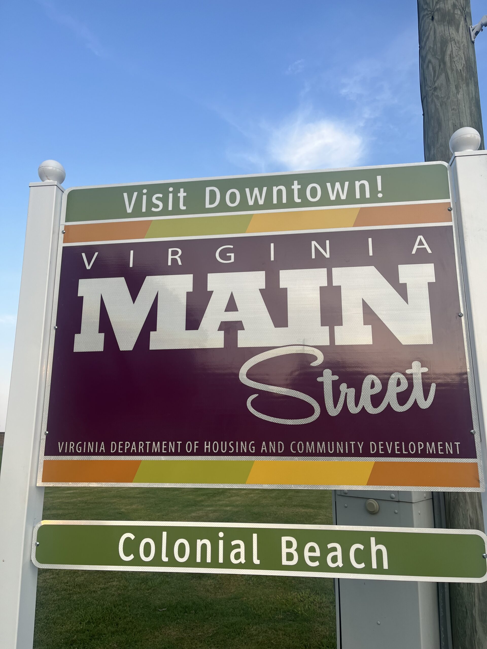 Main Street sign unveiling - WWER 88.1 FM